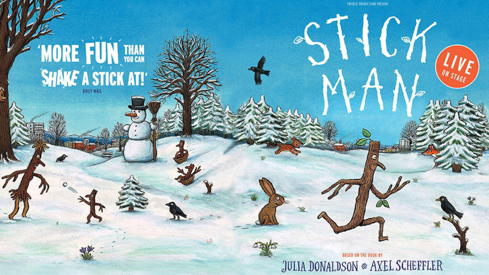 Stick Man at Leeds Playhouse tickets