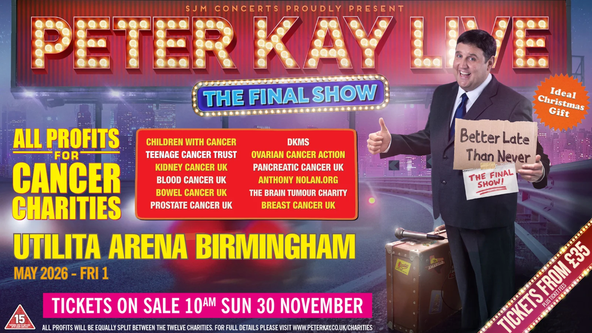 Peter Kay at Manchester AO Arena tickets